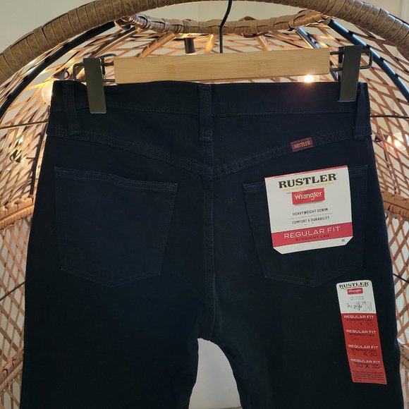 Wrangler | Jeans | Mens Wrangler Rustler Black Jeans | Poshmark